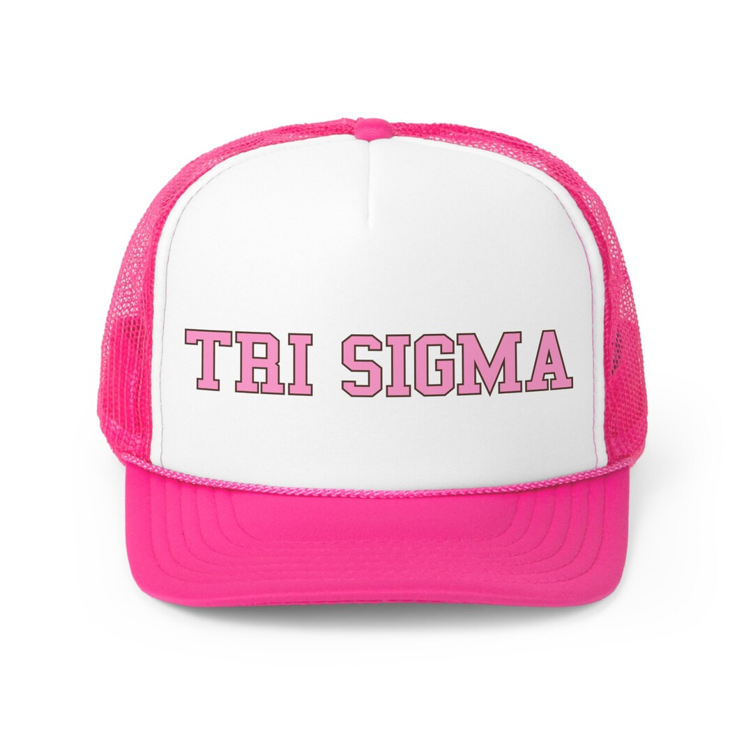 Sigma Sigma Sigma Nickname Trucker Caps - Etsy
