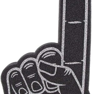 Custom Foam Finger: 18-inch Party & Sports Cheerleading - Etsy