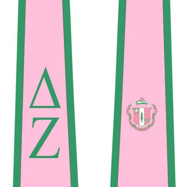Delta Zeta Graduation Sash - Etsy
