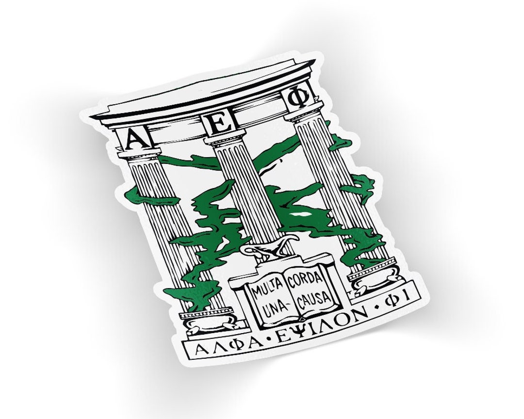 Aephi Alpha Epsilon Phi Crest Sticker - Etsy
