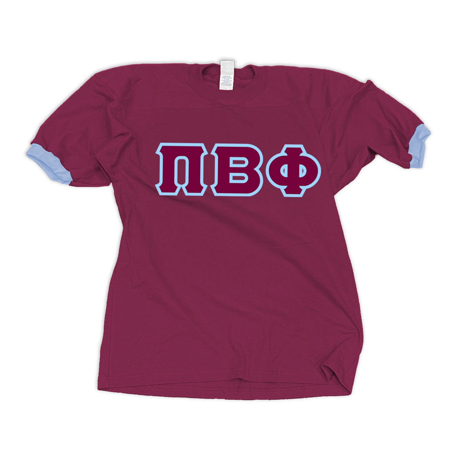 Pi Beta Phi Classic Lettered Jersey - Etsy