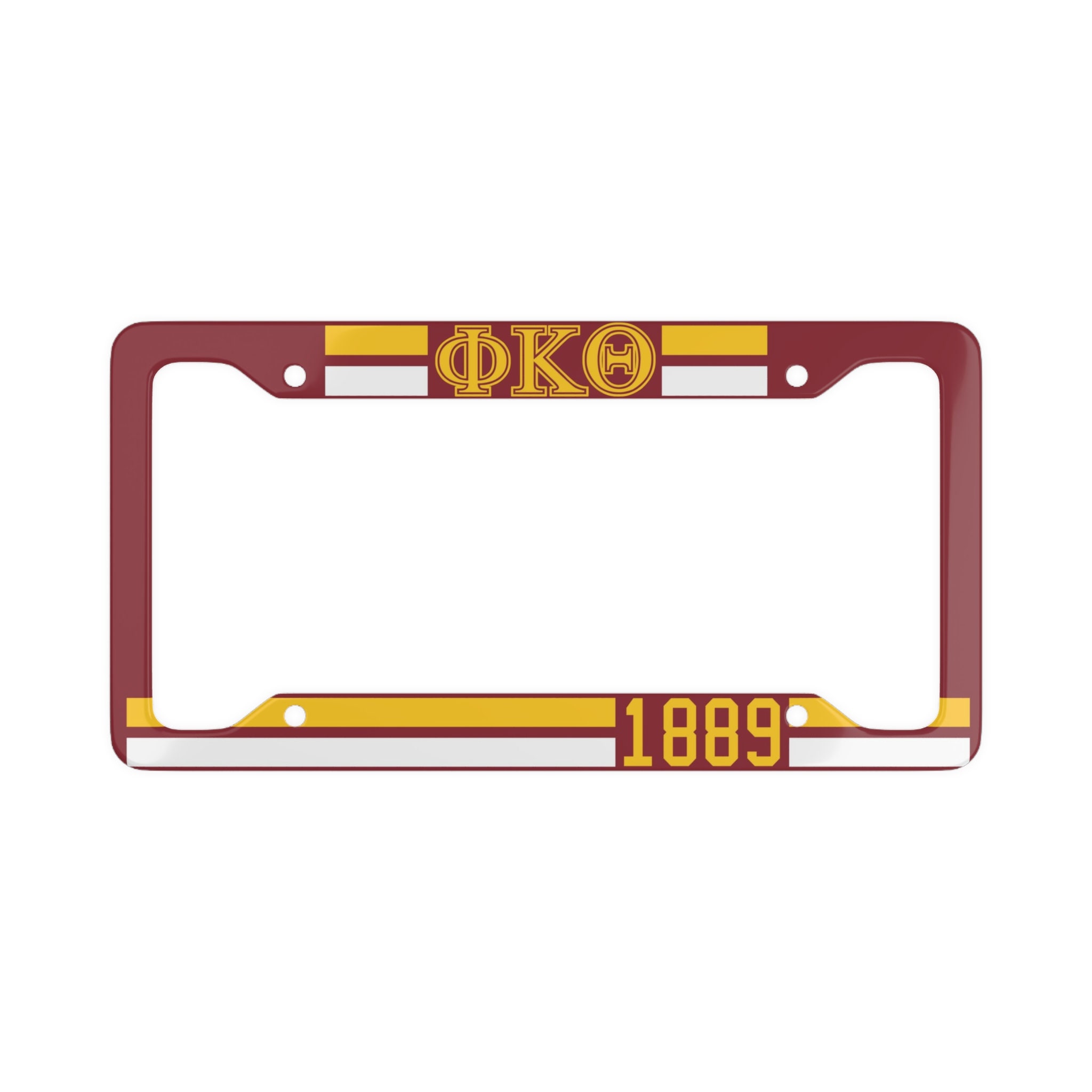 Phi Kappa Theta Year License Plate Frames - Etsy