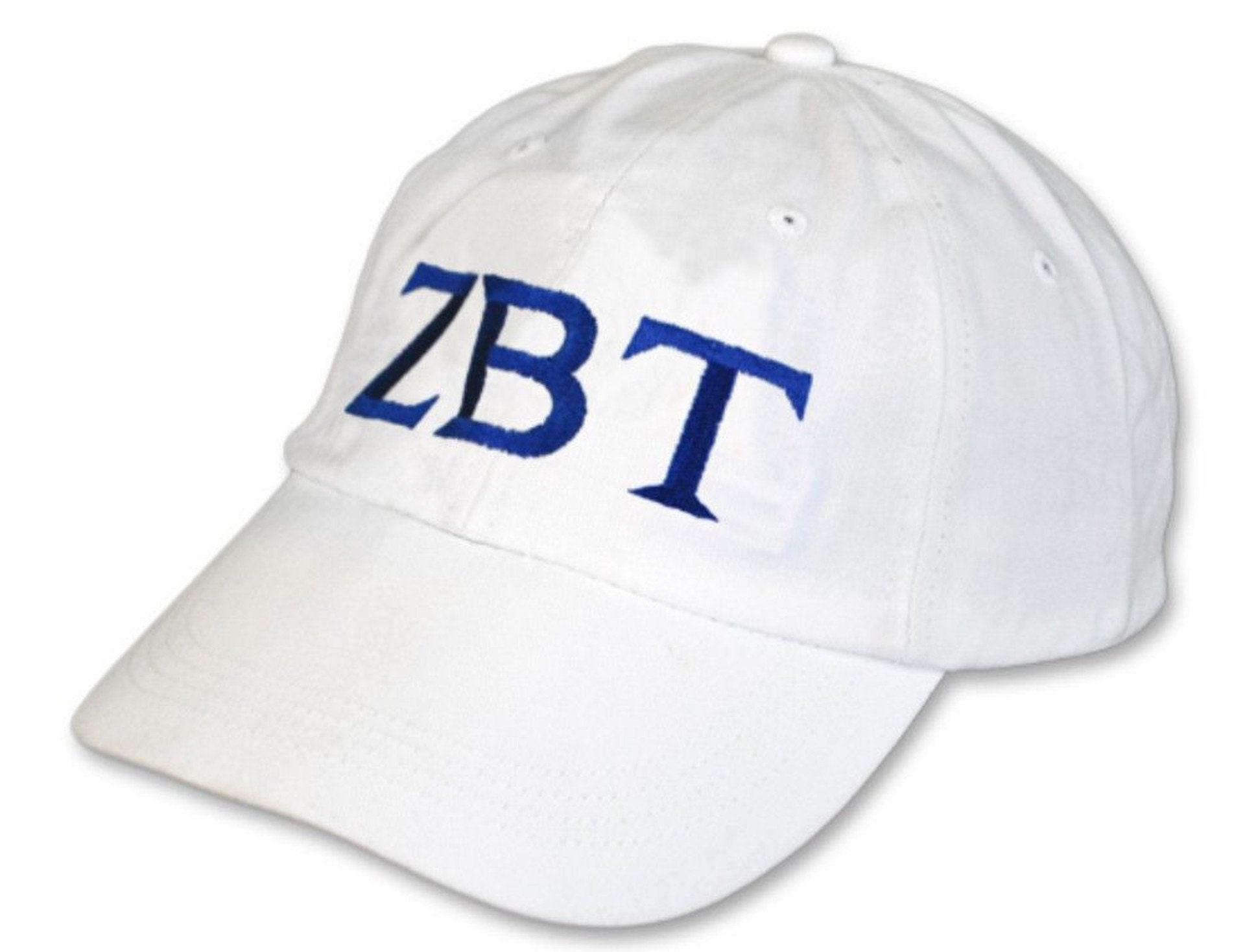Zeta Beta Tau Letter Hat - Etsy