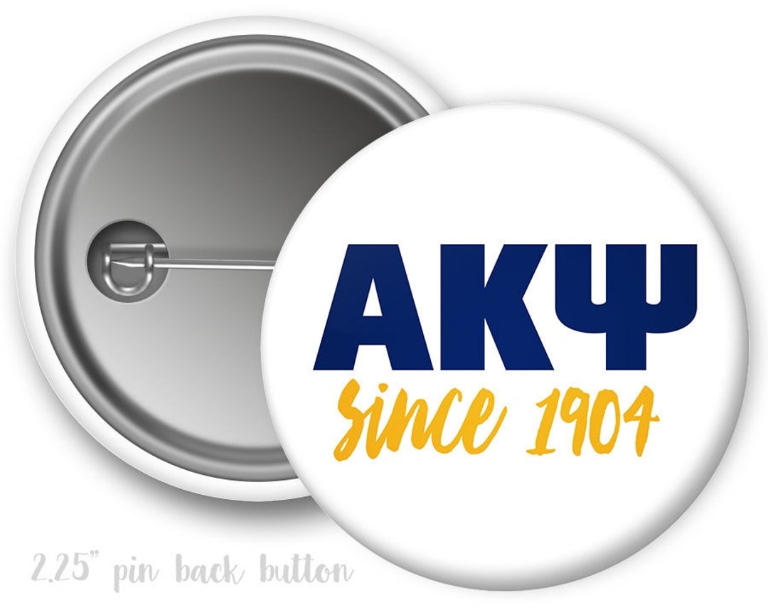Akpsi Alpha Kappa Psi Since Letters Single or Bulk 2.25 - Etsy