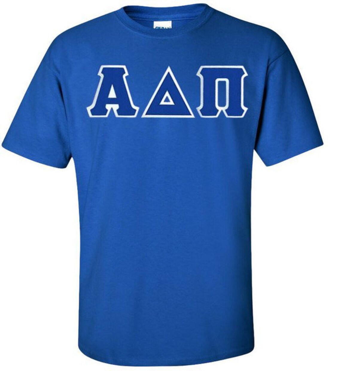 Alpha Delta Pi Twill Lettered Tee - Etsy