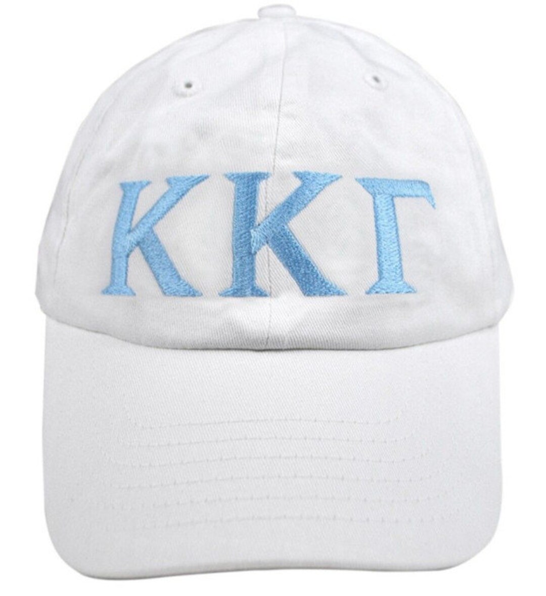 Kappa Kappa Gamma Greek Letter Hat - Etsy