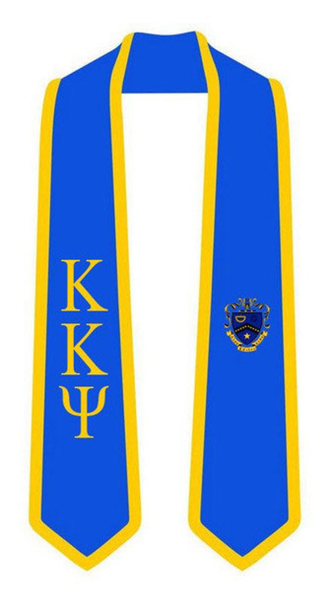 Kappa Kappa Psi Greek 2 Tone Lettered Graduation Sash Stole - Etsy