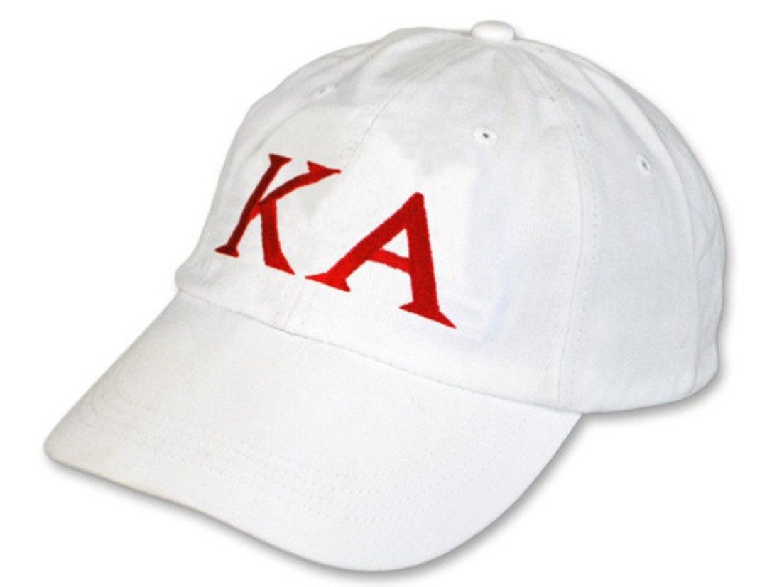 Kappa Alpha Letter Hat - Etsy