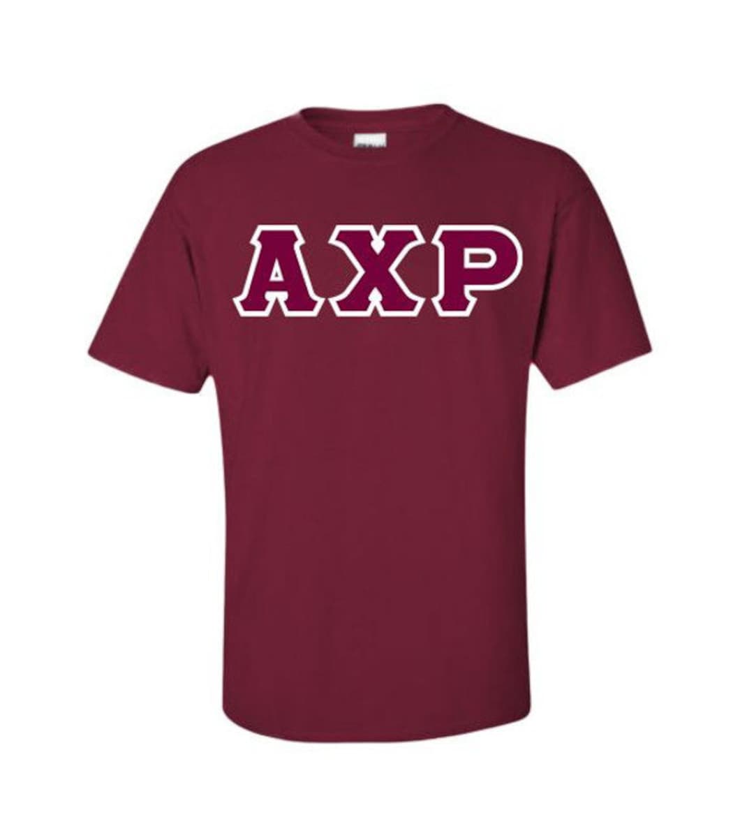 Alpha Chi Rho Fraternity Lettered Tee - Etsy