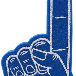Custom Foam Finger: 18-inch Party & Sports Cheerleading - Etsy