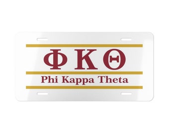 Delta Sigma Phi Lettered Lines License Cover - Etsy