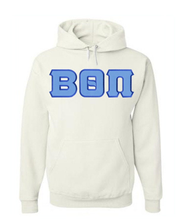 Beta Theta Pi Lettered Hoodie - Etsy