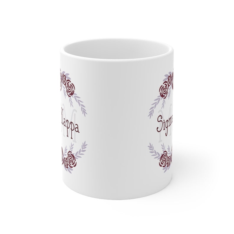 Sigma Kappa Floral Mom Coffee Mug - Etsy