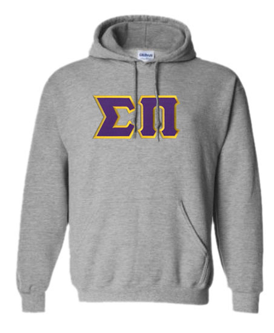 Sigma Pi Lettered Hoodie - Etsy