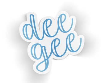 Delta Gamma Sticker Set / Stickers / Sorority Sticker / Greek Ink ...