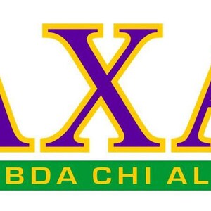 Lambda Chi Alpha Letters Classic Sticker - Etsy