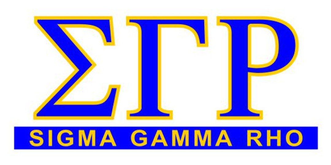 Sigma Gamma Rho Custom Sticker - Personalized - Etsy