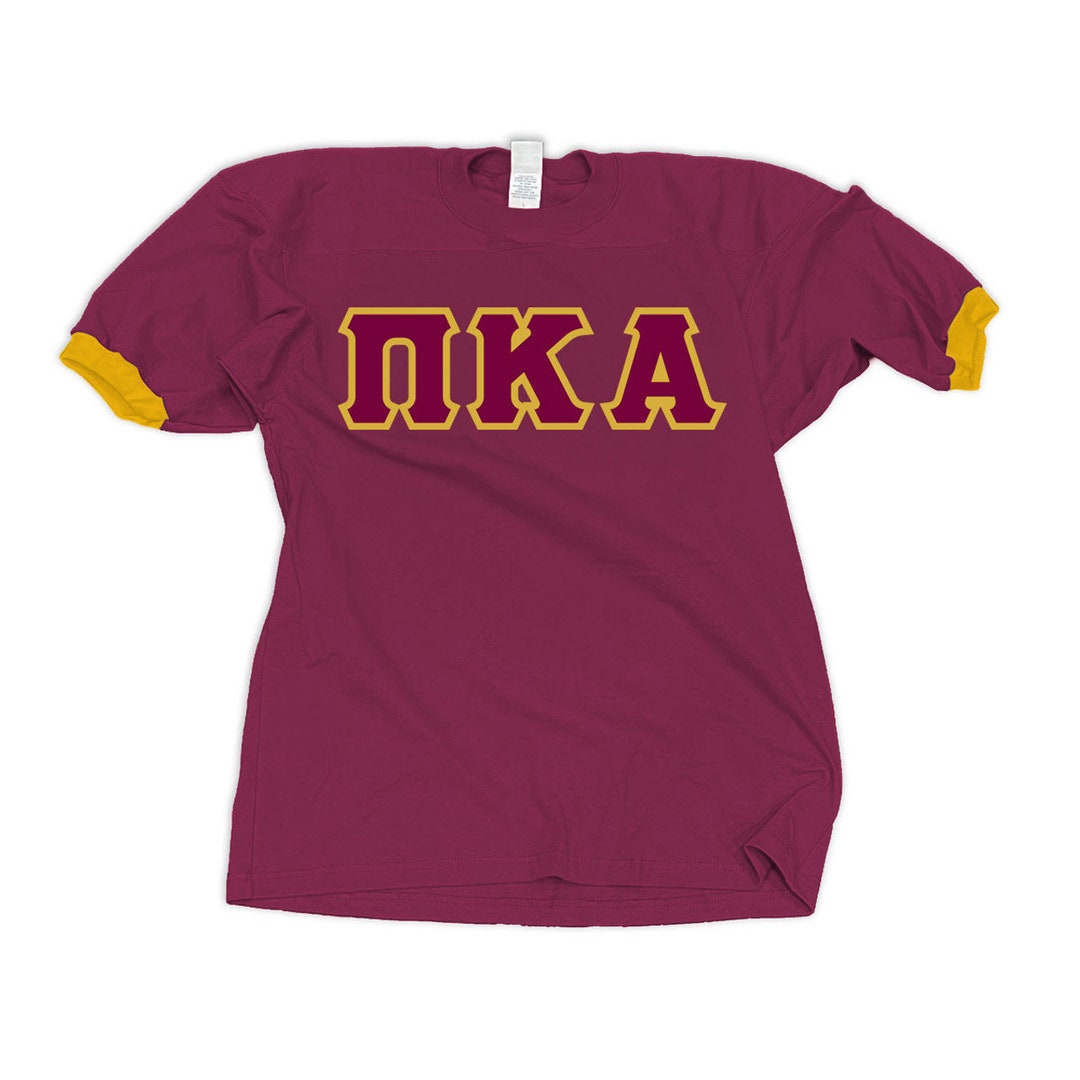 Pi Kappa Alpha Classic Lettered Jersey - Etsy