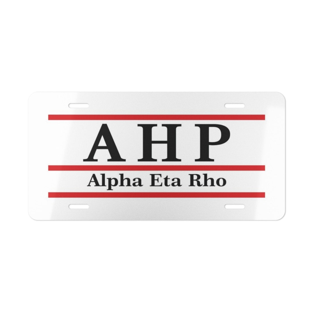 Alpha Eta Rho Lettered Lines License Cover - Etsy