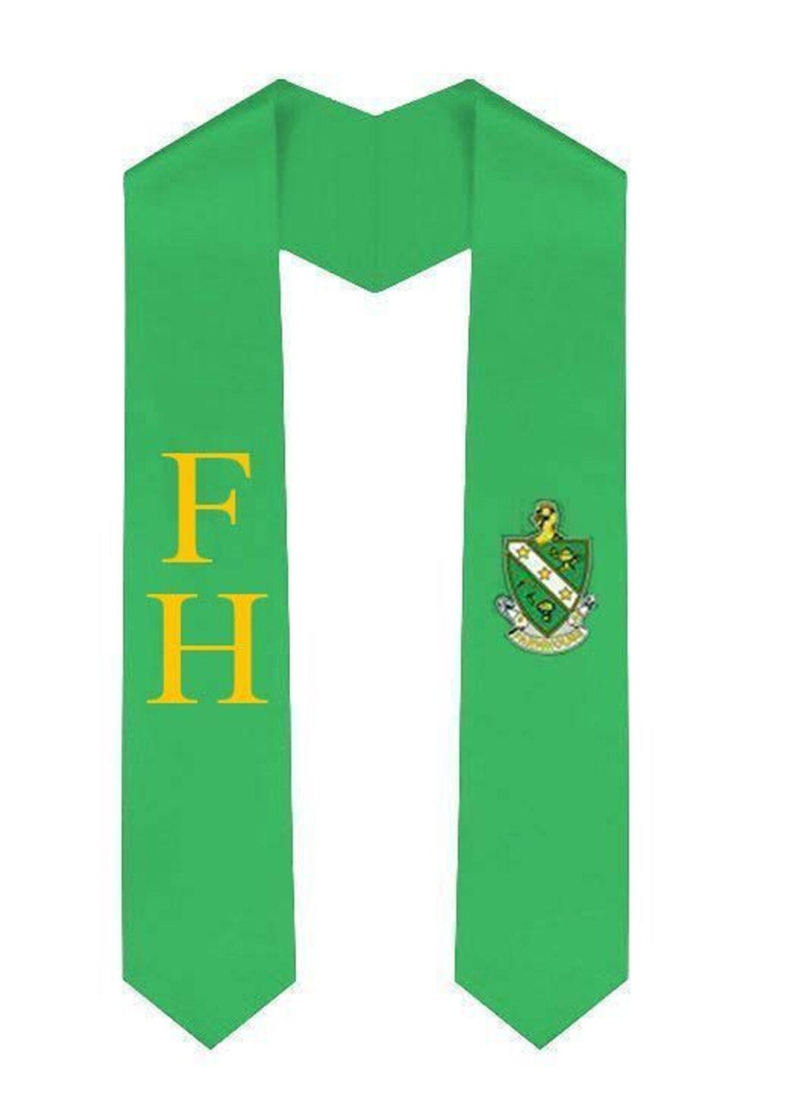 Farmhouse Fraternity Lettered Graduation Sash Stole - Etsy