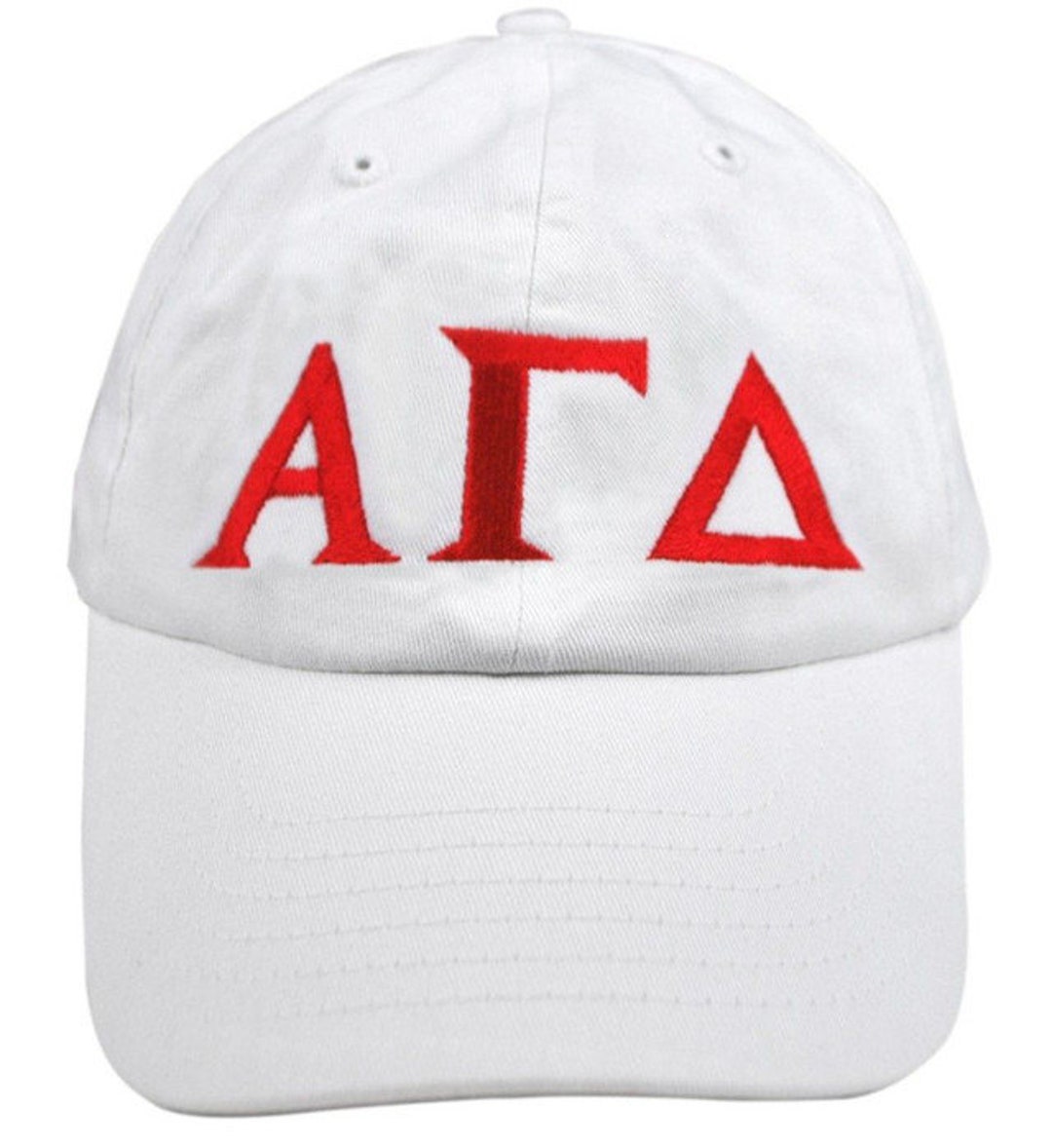 Alpha Gamma Delta Greek Letter Hat - Etsy