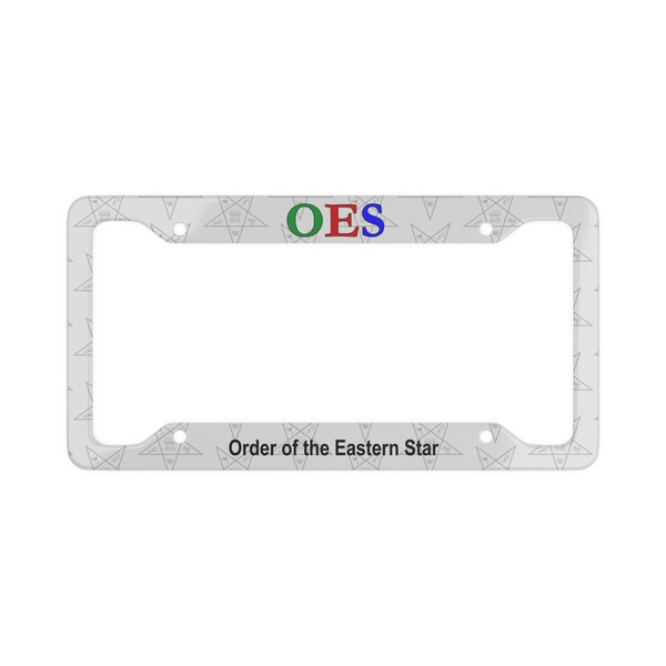 Eastern Star License Plate Frame - Etsy