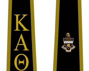 Kappa Alpha Theta Graduation Stole / Sash - Etsy