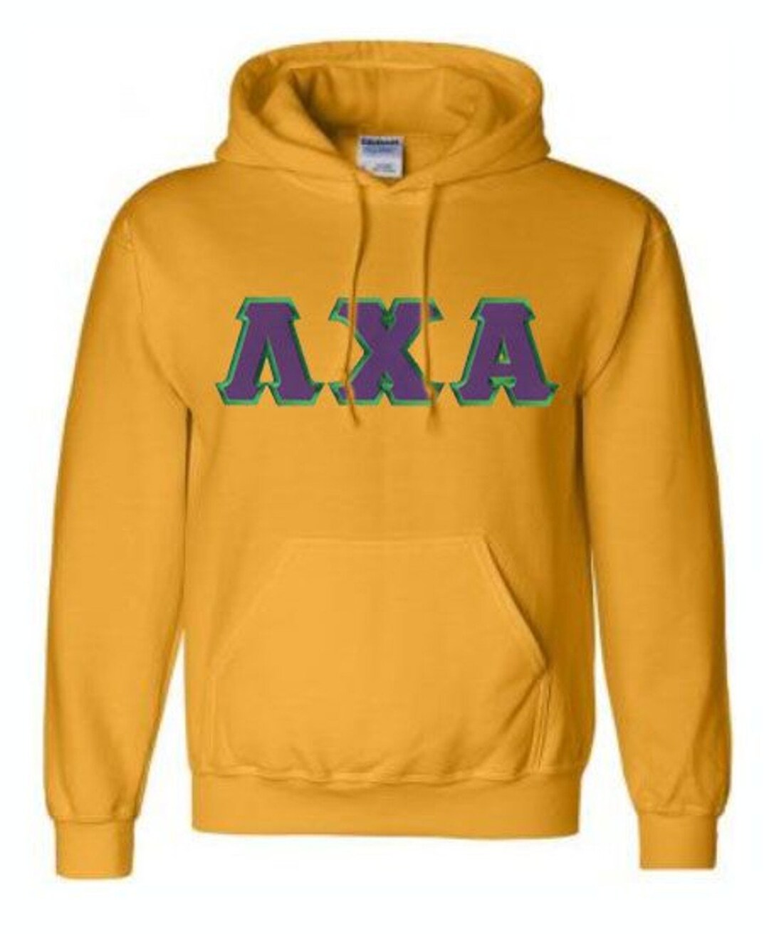 Lambda Chi Alpha Lettered Hoodie - Etsy