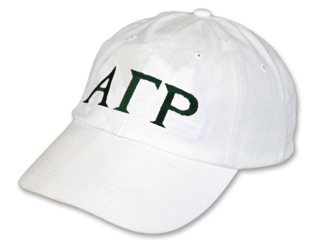 Alpha Gamma Rho Letter Hat - Etsy