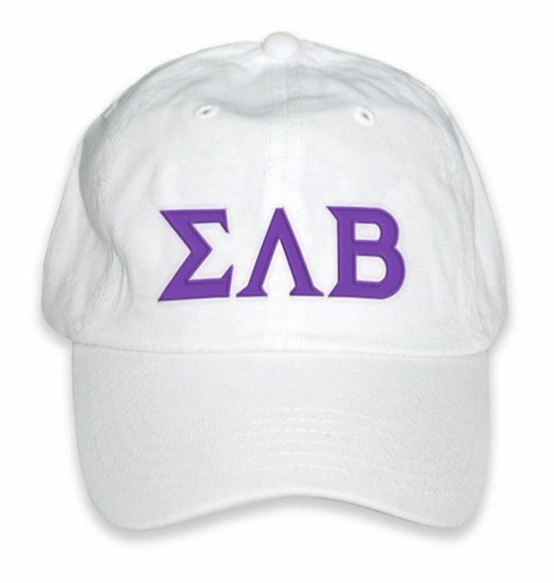 Sigma Lambda Beta Letter Hat - Etsy