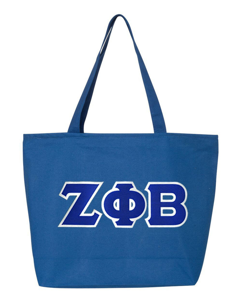Zeta Phi Beta Lettered Tote Bag - Etsy
