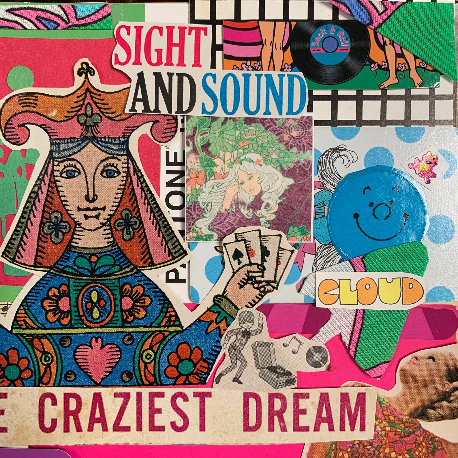 Psychedelic LSD 60s Vintage Collage Altered Art Junk Journal | Etsy