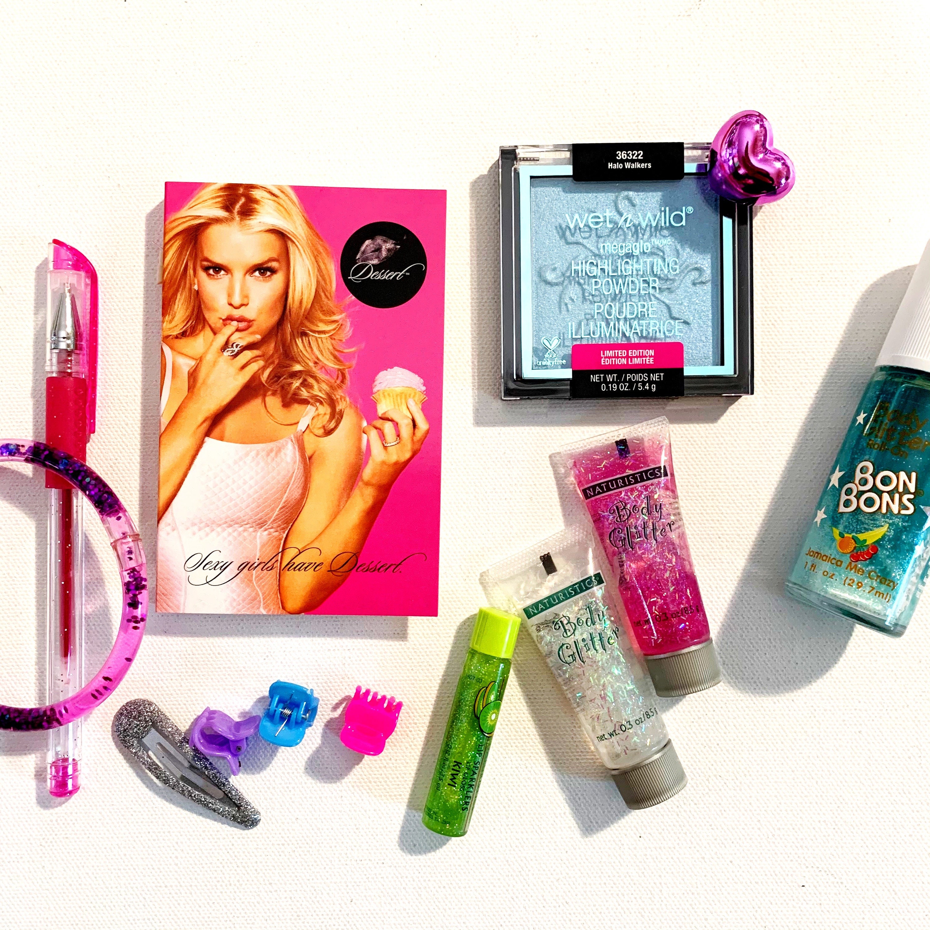 Y2K Girl Nostalgia Gift Glitter Girl Makeup Gift Set | Etsy