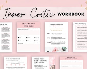 Inner Critic Workbook - Etsy