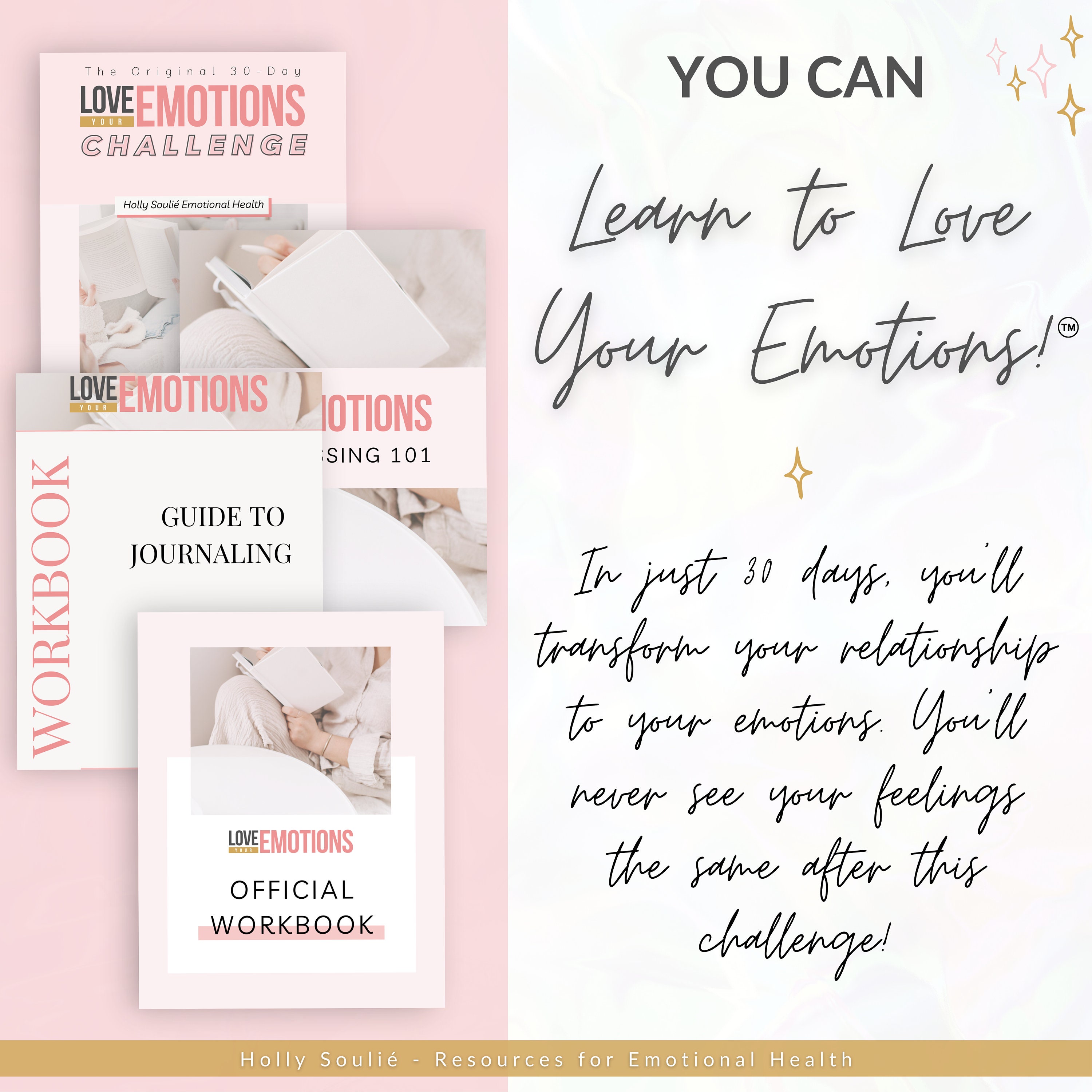 30 Day Love Your Emotions Challenge™ 30 Day Self Love - Etsy