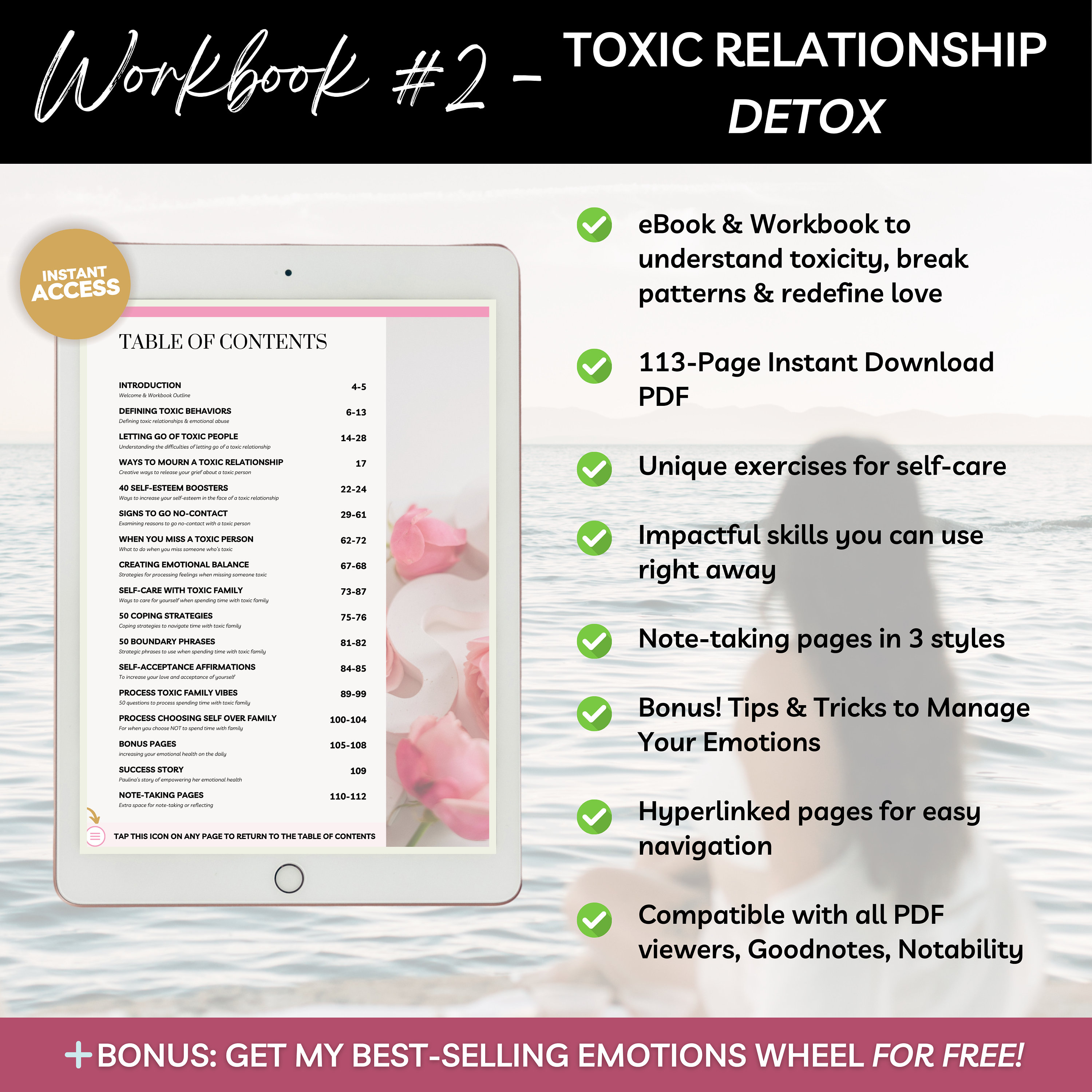 Breakup Recovery Workbook Bundle: Guided Journal for Healing After ...