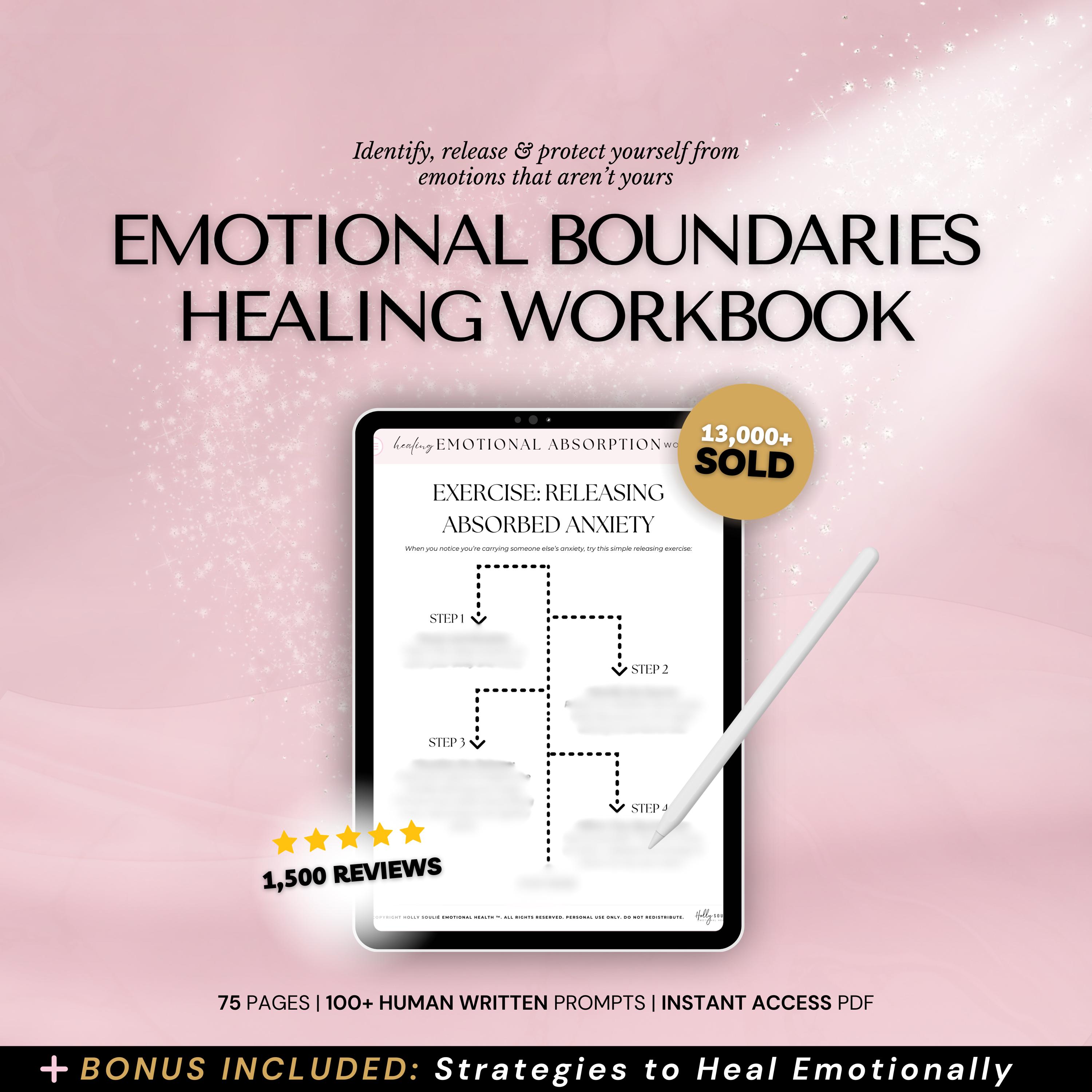 Emotional Boundaries Workbook: Self-reflection Journal (PDF) - Etsy