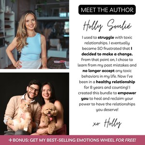 Heart Healing Breakup Digital Workbook Bundle, Moving on Journal, Mental Health Worksheets, Self ...