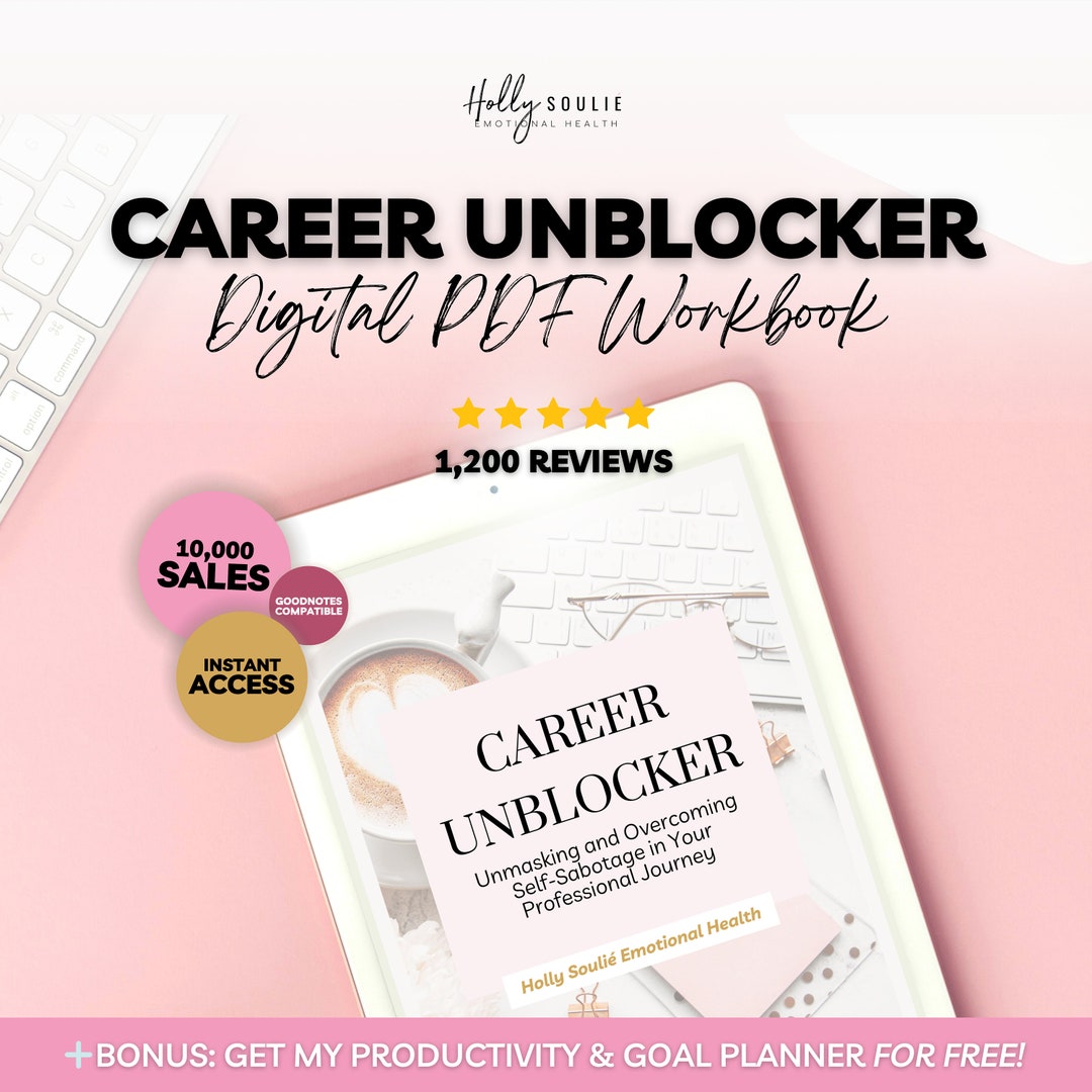 Career Workbook Digital, Career Imposter Syndrome Workbook, Career ...