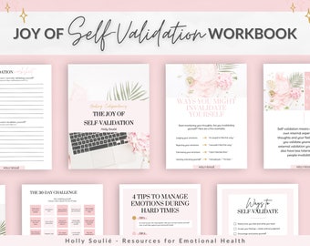 Self Esteem Workbook | Etsy