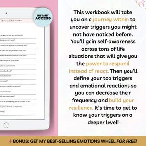 Get to Know Your Triggers Guided Journal Prompts, Why Am I Triggered ...