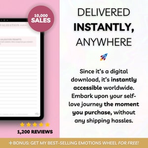 Digital Self Love Journal, 90-day Guided Self Esteem Journal, Goodnotes ...