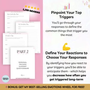Get to Know Your Triggers Guided Journal Prompts, Why Am I Triggered ...