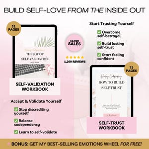 Self Love Healing Workbook Bundle: Confidence & Self-worth (digital ...