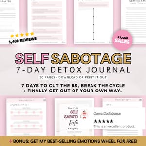 Mental Health Journal Bundle, Self Help Goodnotes Journal, Digital ...
