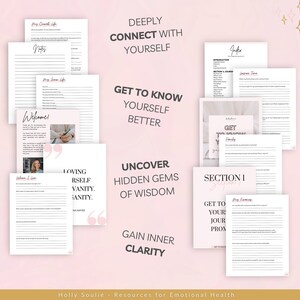 Get to Know Yourself Guided Journal Prompts, Digital Journal Goodnotes ...