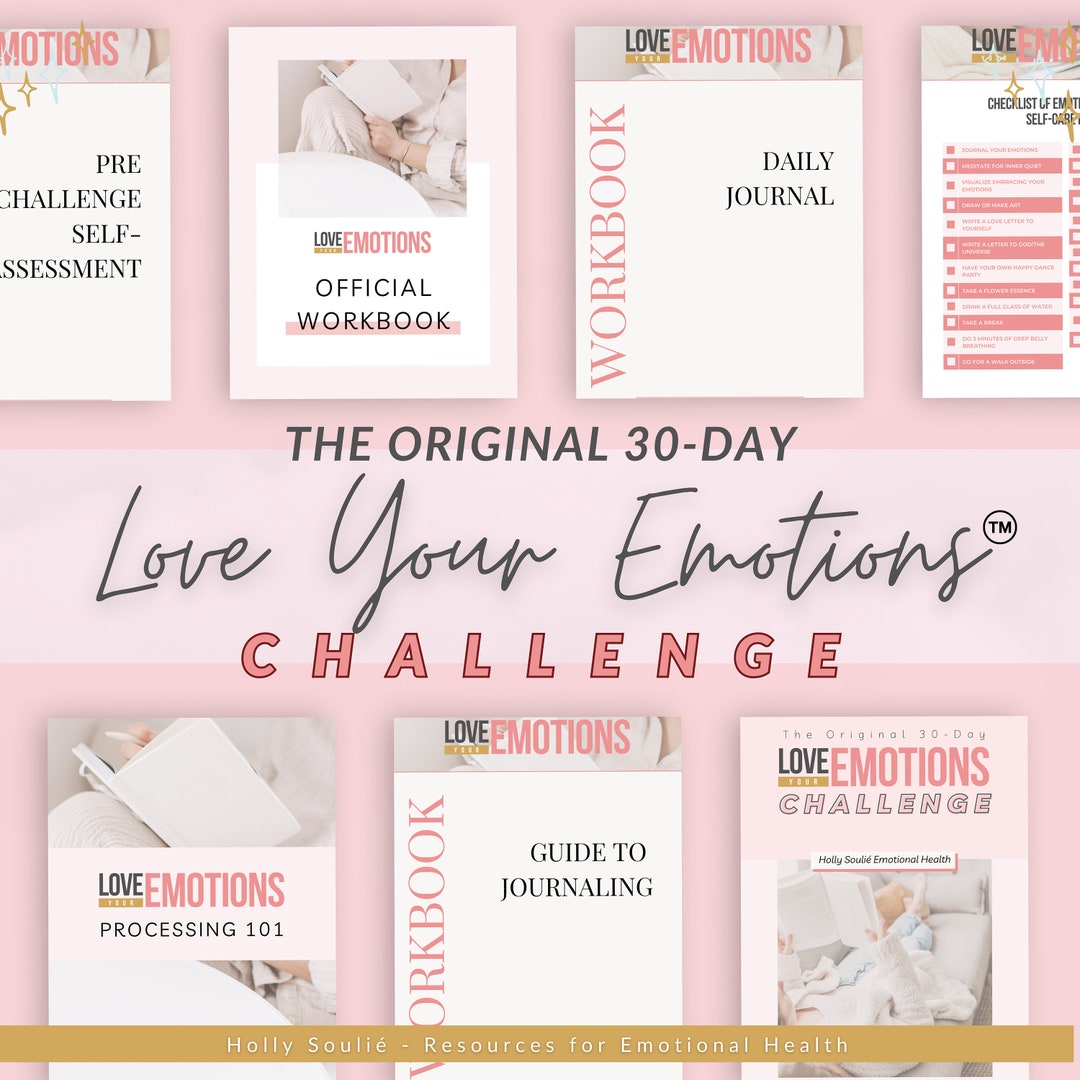30 Day Love Your Emotions Challenge™ 30 Day Self Love - Etsy