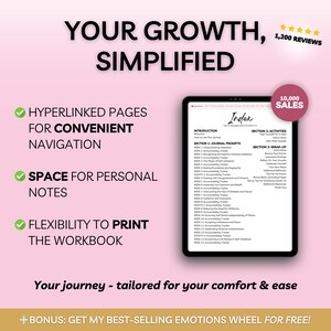 Digital Self Love Journal, 90-day Guided Self Esteem Journal, Goodnotes ...