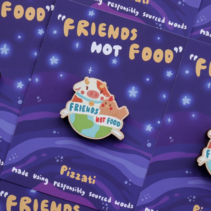 Friends Not Food - Etsy