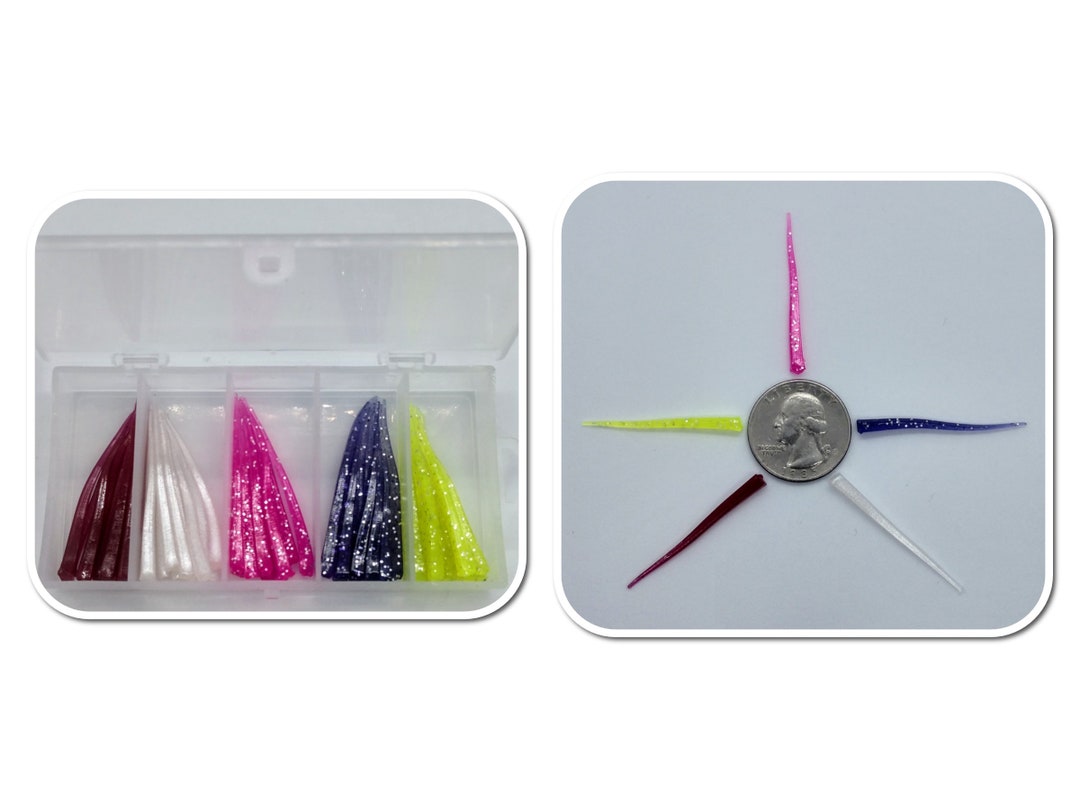 Panfish Plastics 1.5 Wedgee Kit 50 Count - Etsy